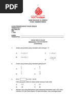 Nota Matematik Tingkatan 1 | PDF