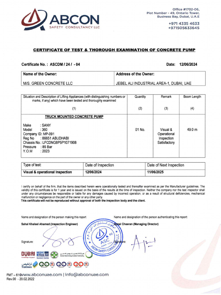 TPC - MP091 - Abcon | PDF