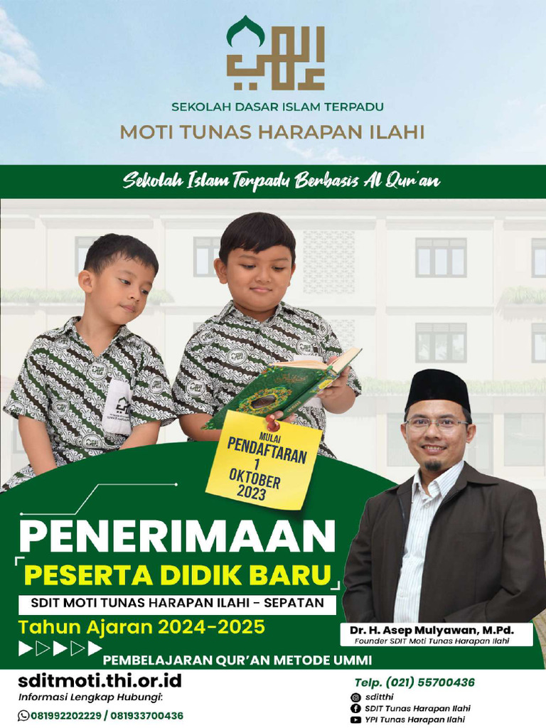 BROSUR SDIT MOTHI_2024-2025 | PDF