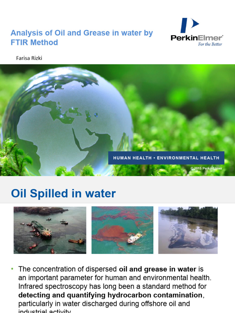 Oil in Water and Soil2 | PDF | Infrared Spectroscopy | Infrared