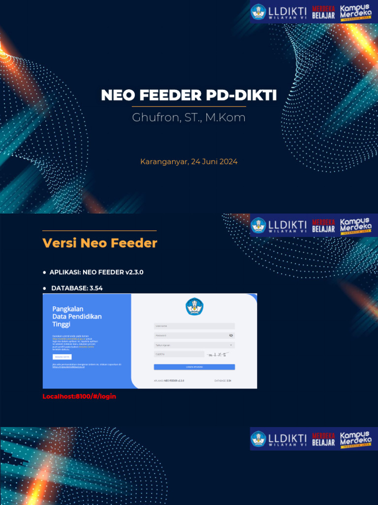 Neo Feeder PD Dikti | PDF | Karier & Perkembangan