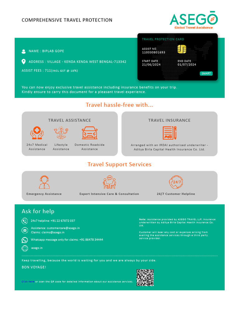Comprehensive Travel Insurance Guide | PDF | Insurance | Deductible