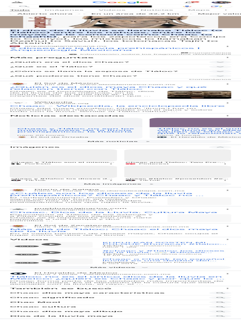 Chaac y Tlaloc - Buscar Con Google | PDF | Deidades | Mesoamérica