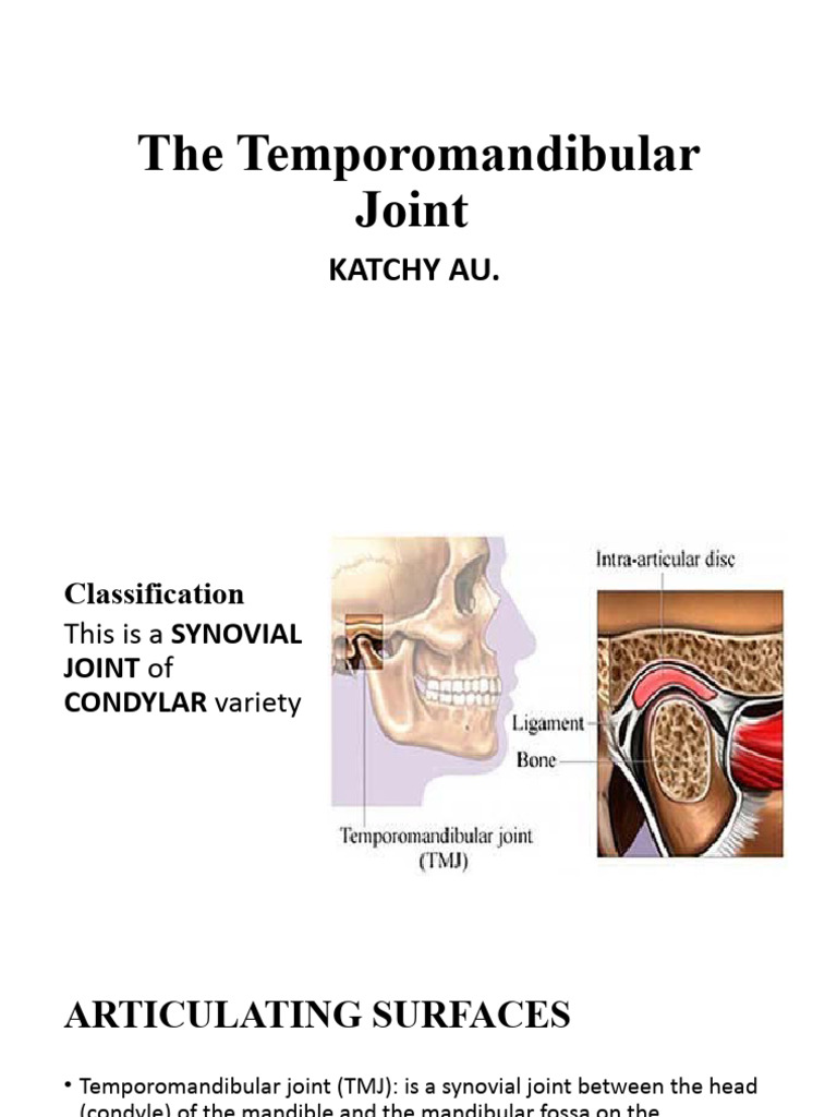 Temporomandibular Joint Anatomy Overview | PDF | Human Anatomy | Human ...