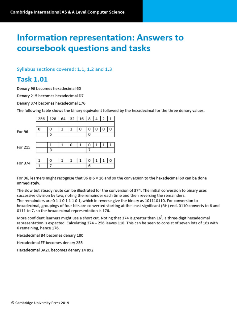 GR CHECK - Module 1 Textbook Answers CUP | PDF | Bit | Theory Of Computation