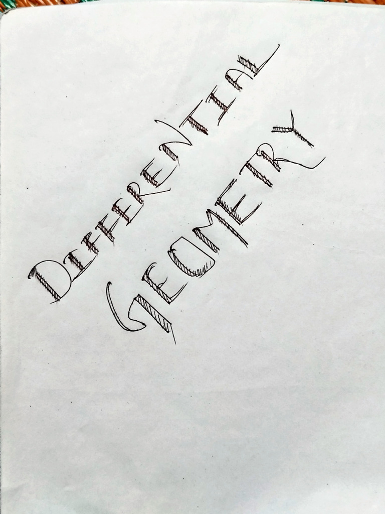 Differential Geometry Note | PDF