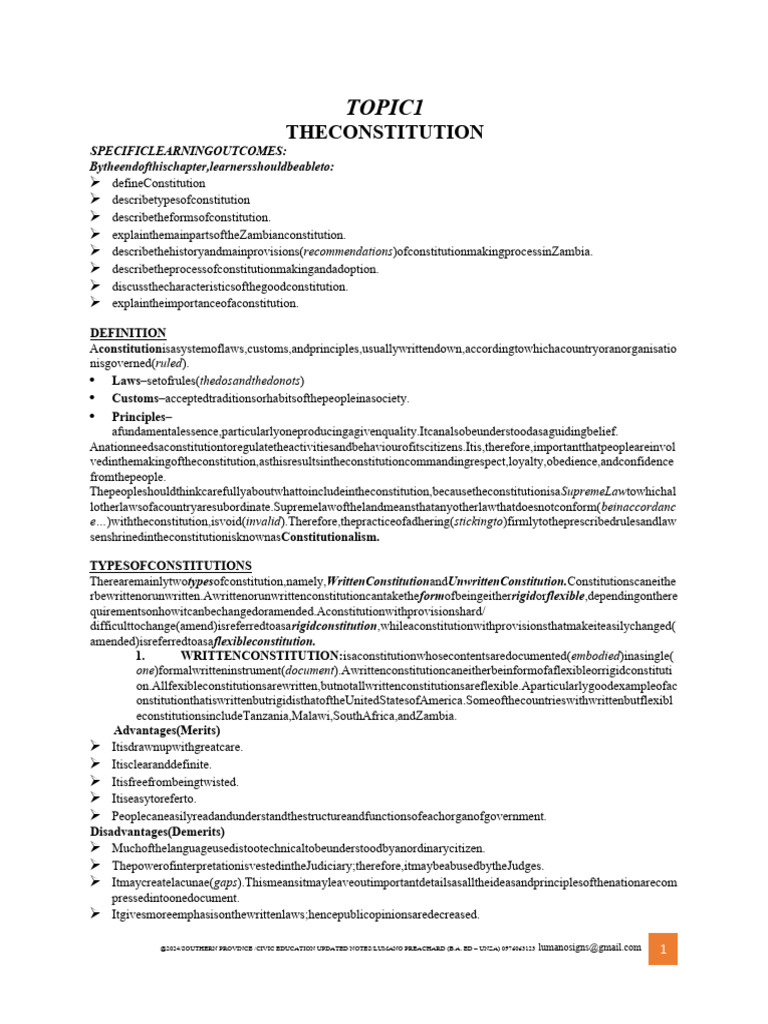 2024 Cve g10 Updated Notes - Southern | PDF