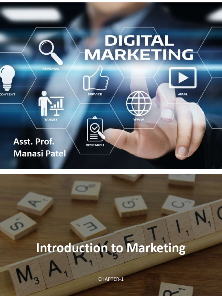 Unit 1 - Introduction To Marketing | PDF | Swot Analysis | Marketing