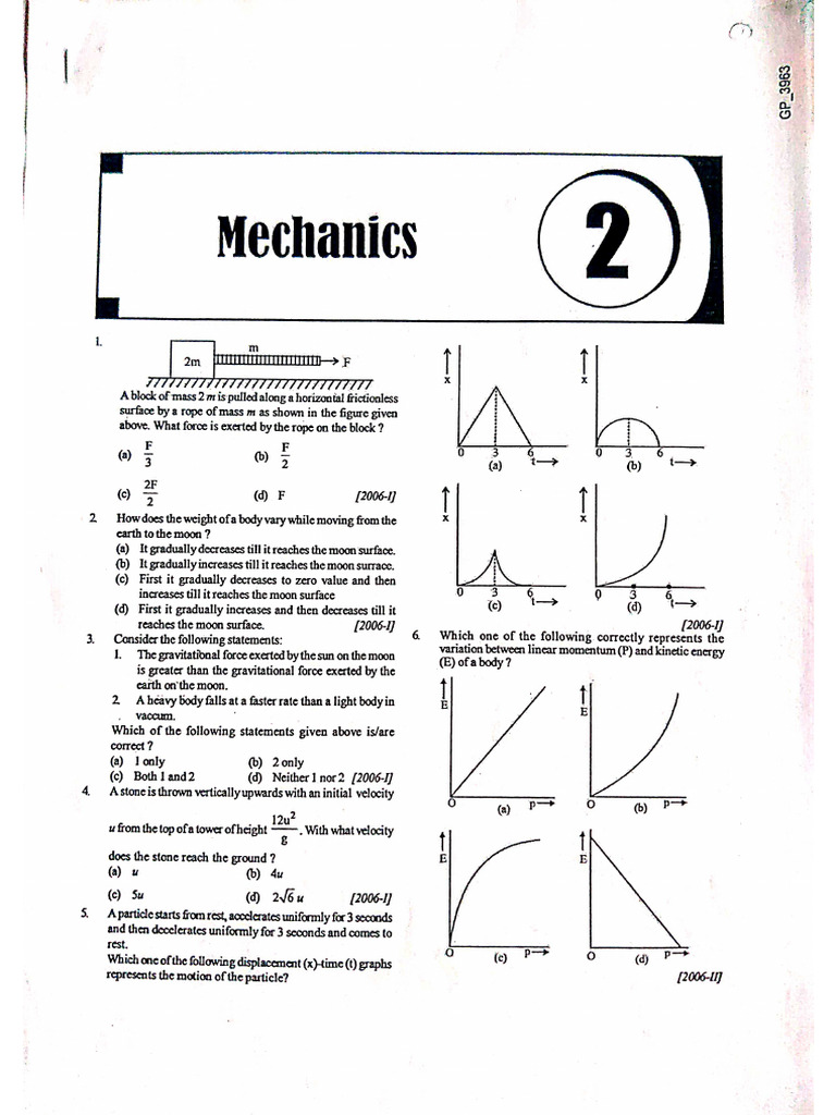 Mechanics - 2 | PDF