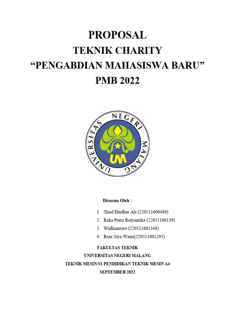 Proposal PMB | PDF | Seni
