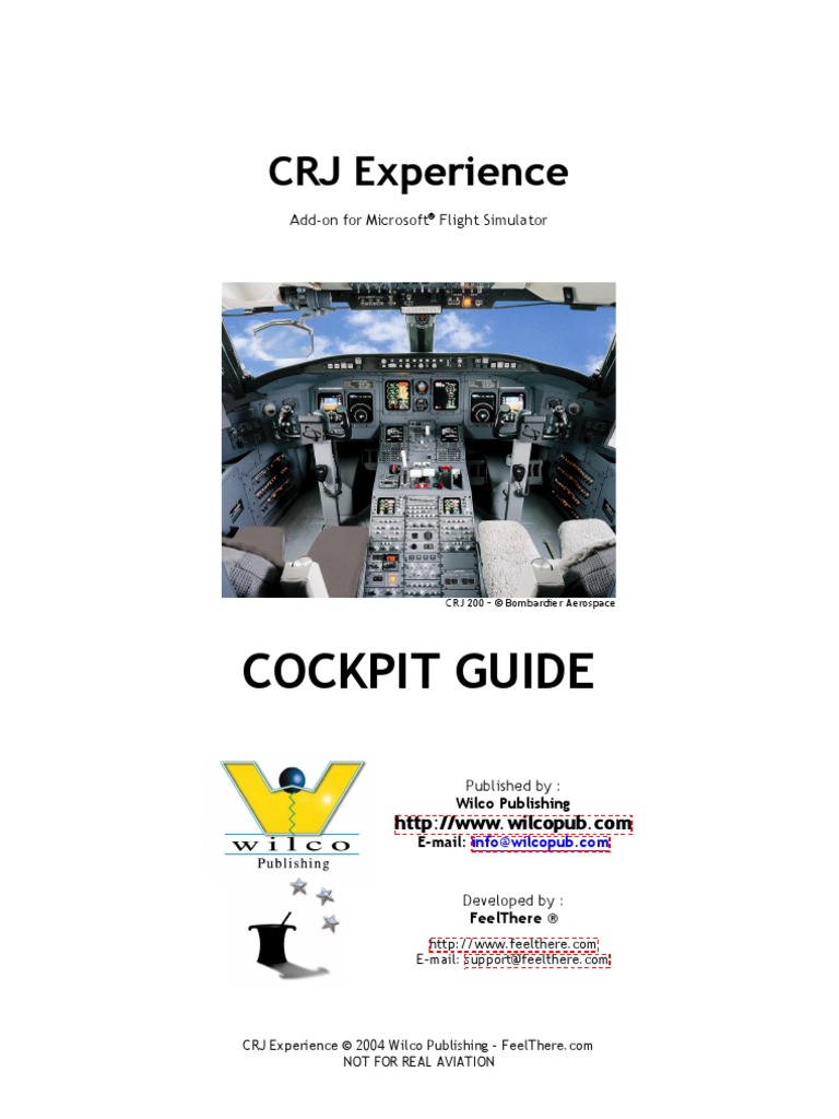 CRJ Experience Cockpit Guide | PDF | Valve | Aviation