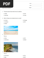 T2 G 603 Labelling A River Activity Sheet | PDF