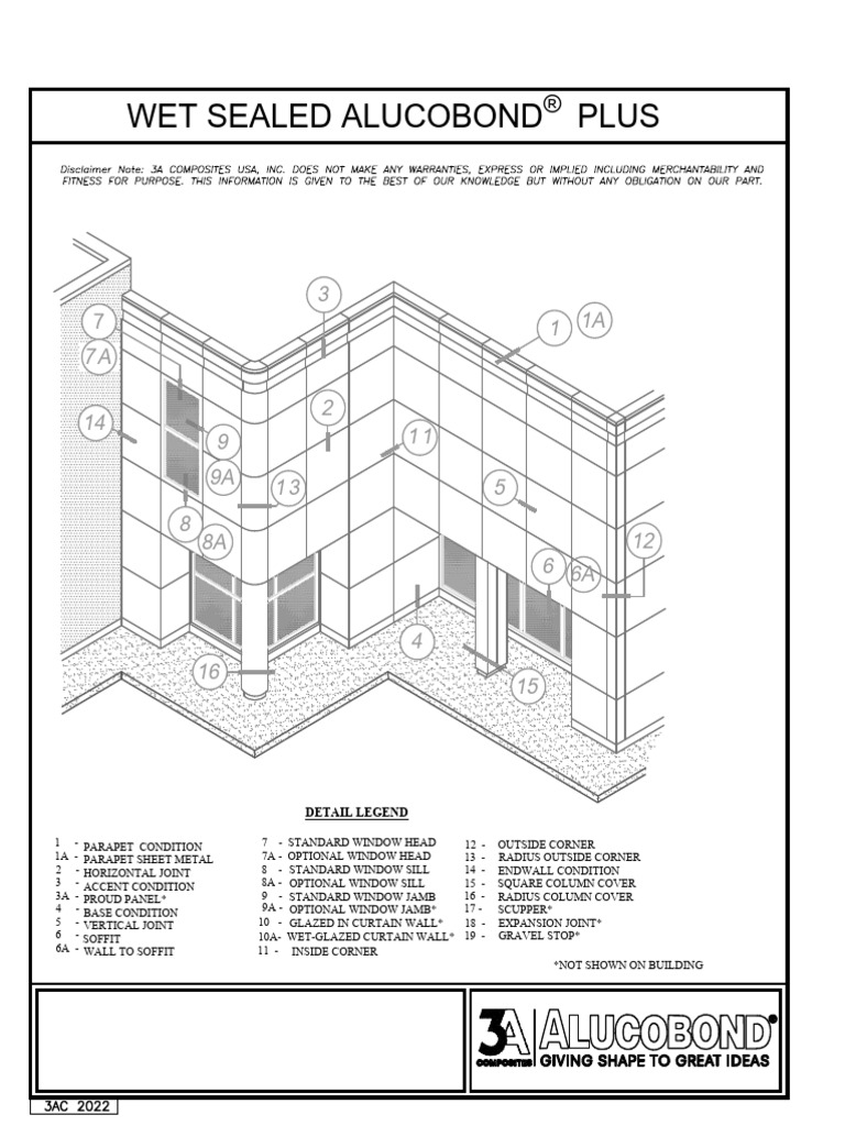 Alucobond Installation Details | PDF | Framing (Construction) | Window