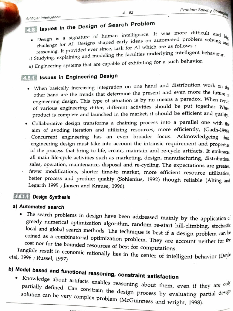 Ai Unit 2 Missing Parts | PDF | Algorithms And Data Structures | Theoretical Computer Science