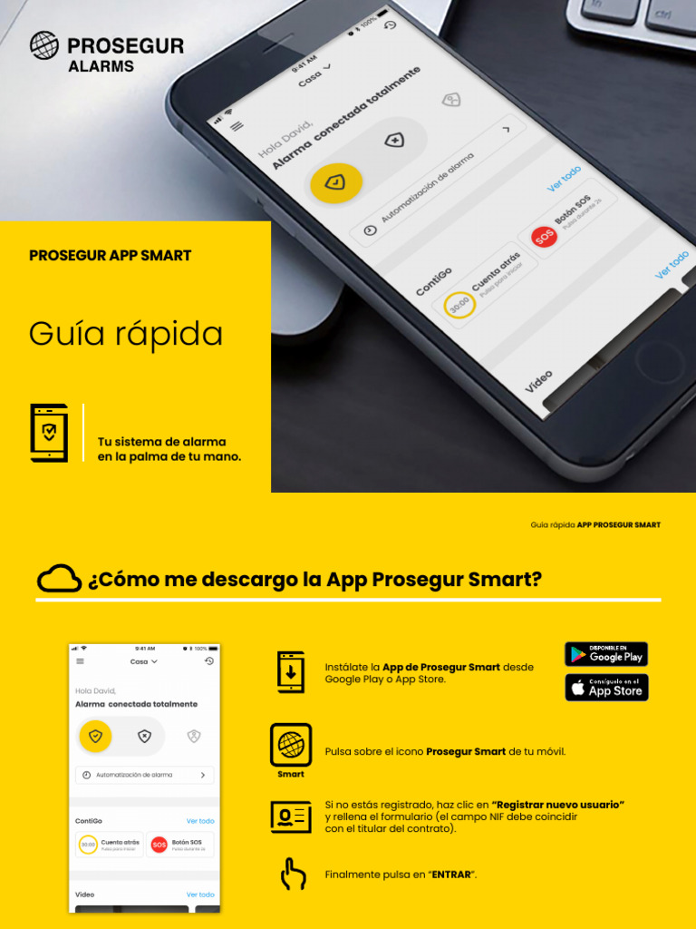 Prosegur_Guia App | Descargar gratis PDF | Aplicación movil | Google Play
