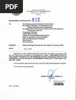 Local Budget Circular No 160 | PDF | Salary | Employment