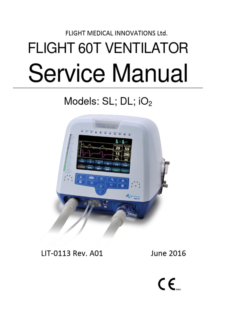 FLIGHT 60T Ventilator Service Manual | PDF | Electrical Connector ...