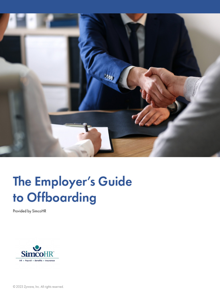 The Employers Guide To Offboarding | PDF | Employment | Consolidated ...