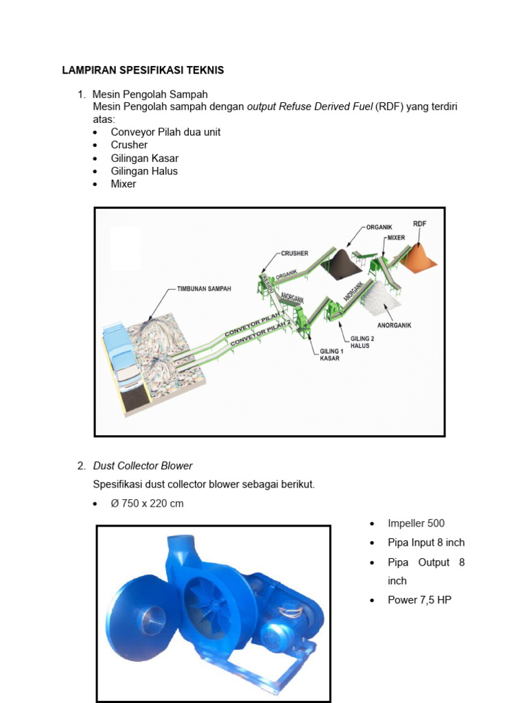 Spesifikasi Teknis | PDF | Griya & Taman | Teknologi & Rekayasa