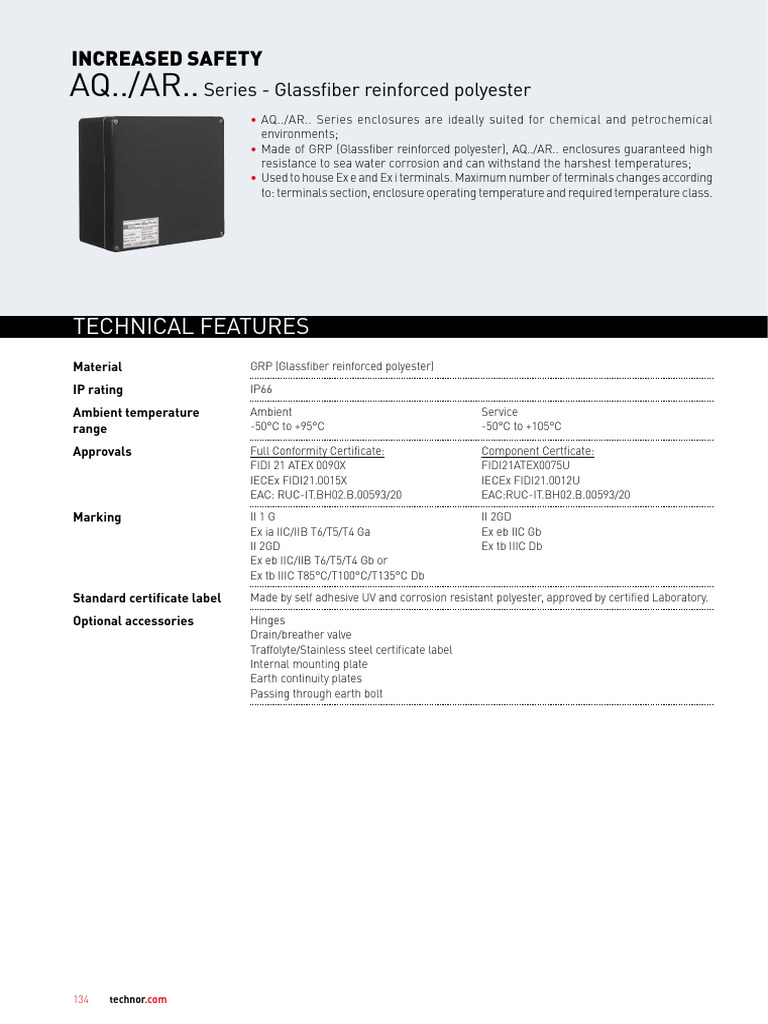 Technor Aq Ar GRP en | PDF | Building Engineering | Building Materials