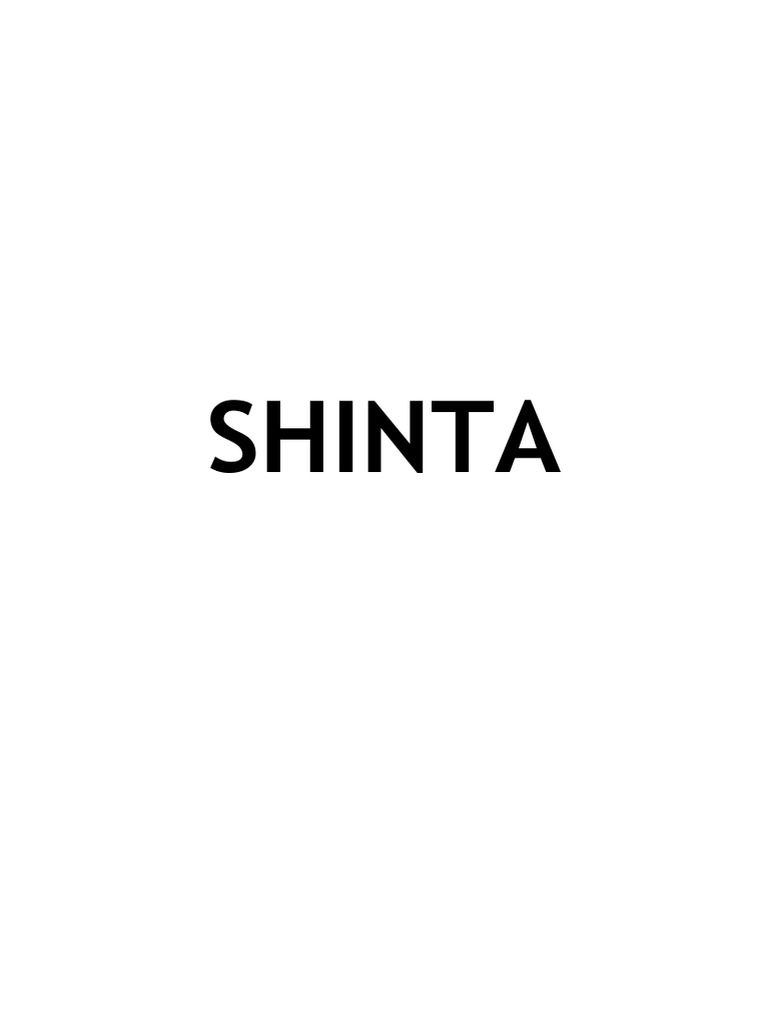 Shinta | PDF | Puisi