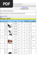 Rubber Band Size Chart | PDF