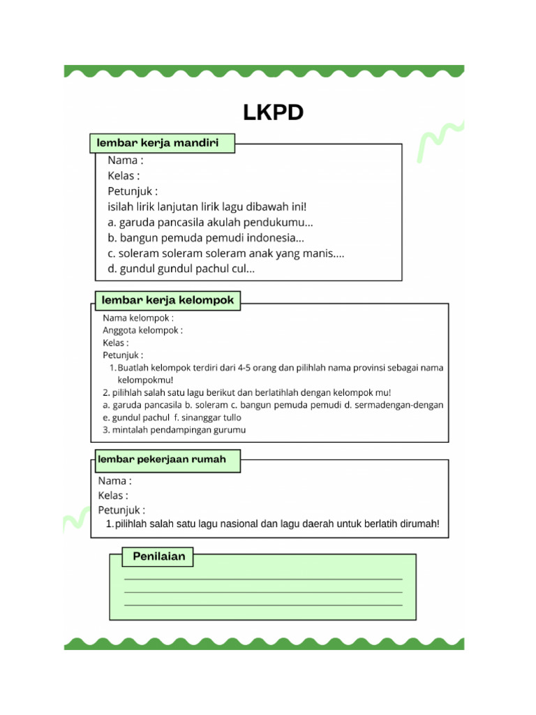 LKPD | PDF
