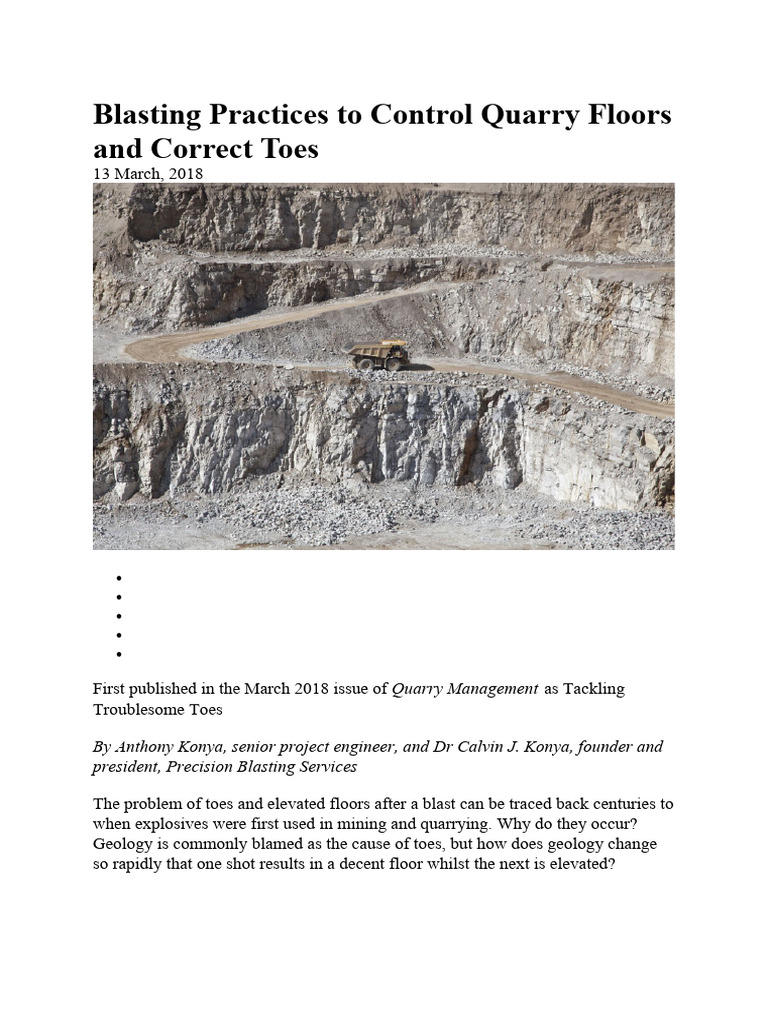 Toe floors | Download Free PDF | Materials