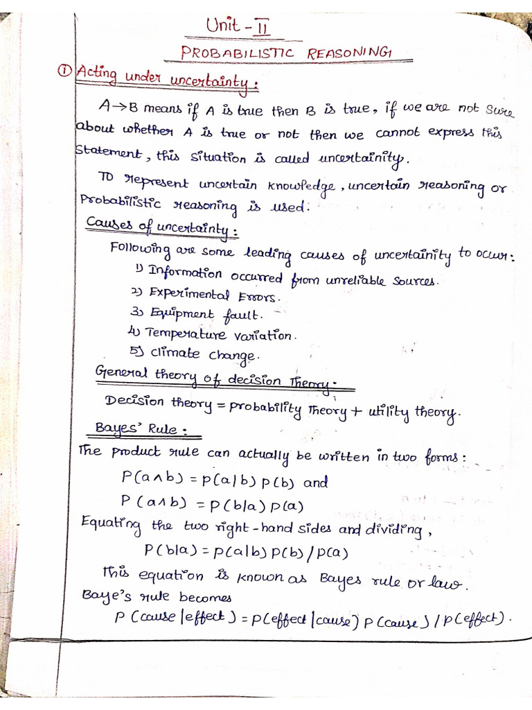 Aiml - Unit 2 Notes | PDF Aiml - Unit 2 Notes | PDF