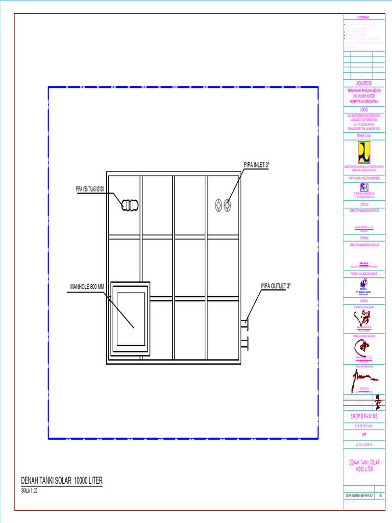 TANKI SOLAR 10 M3-Layout2 | PDF
