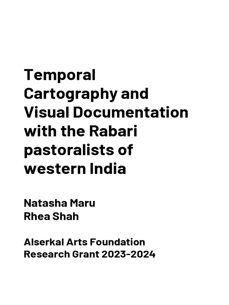 The Rabari Multilateral Progress Report | PDF | Pastoralism | Grazing The Rabari Multilateral Progress Report | PDF | Pastoralism | Grazing