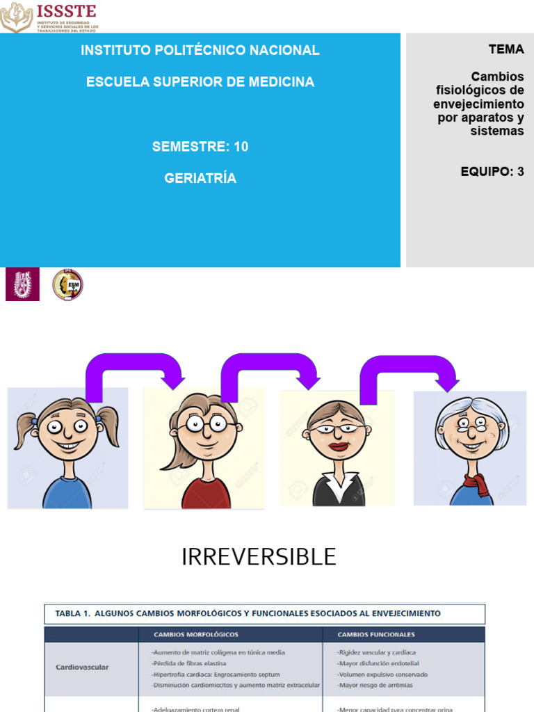 Tema3 Eq3 CambiosFisiologicos | PDF | Corazón | Sistema circulatorio