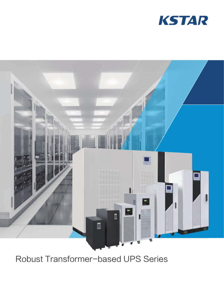 KSTAR GP815 Transformer-based UPS Series | PDF | Electricity | Electric ...