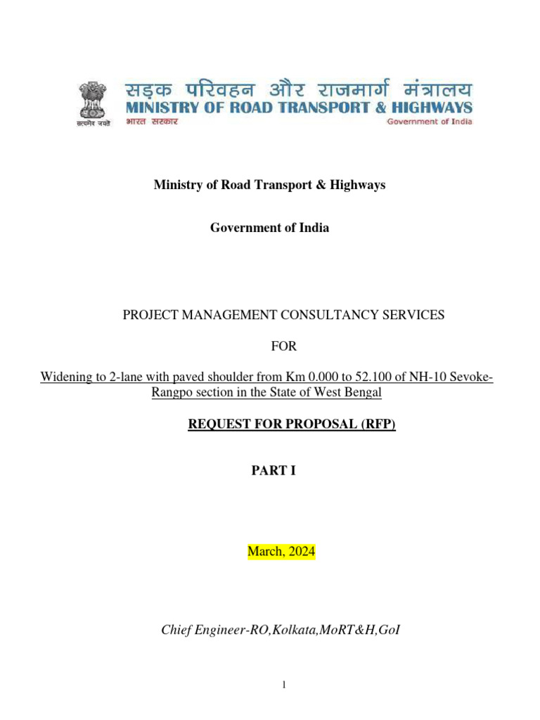 RFP_PMC (2) | PDF | Joint Venture | Request For Proposal