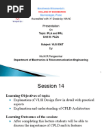 CPLD (Complex Programmable Logic Devices) - Block Diagram, Architecture ...