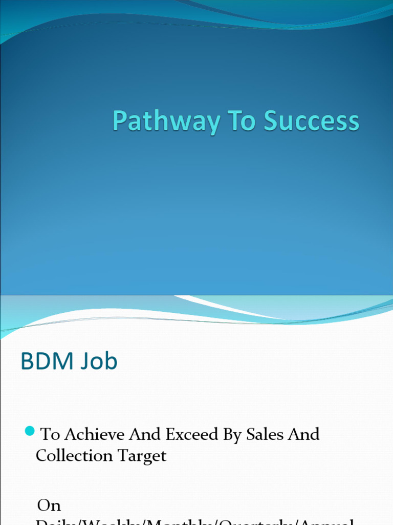 Pathway To Success | PDF | Self-Improvement