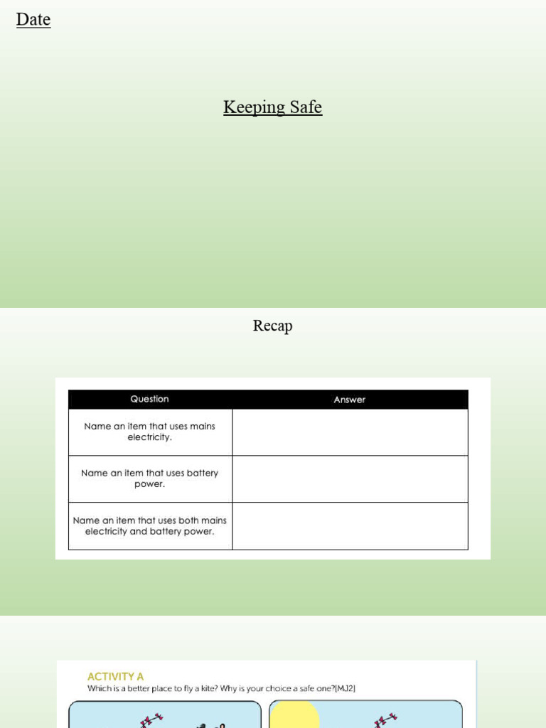 Lesson-2 Safety | PDF