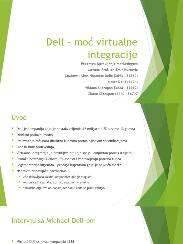Dell - Moć Virtualne Integracije | PDF