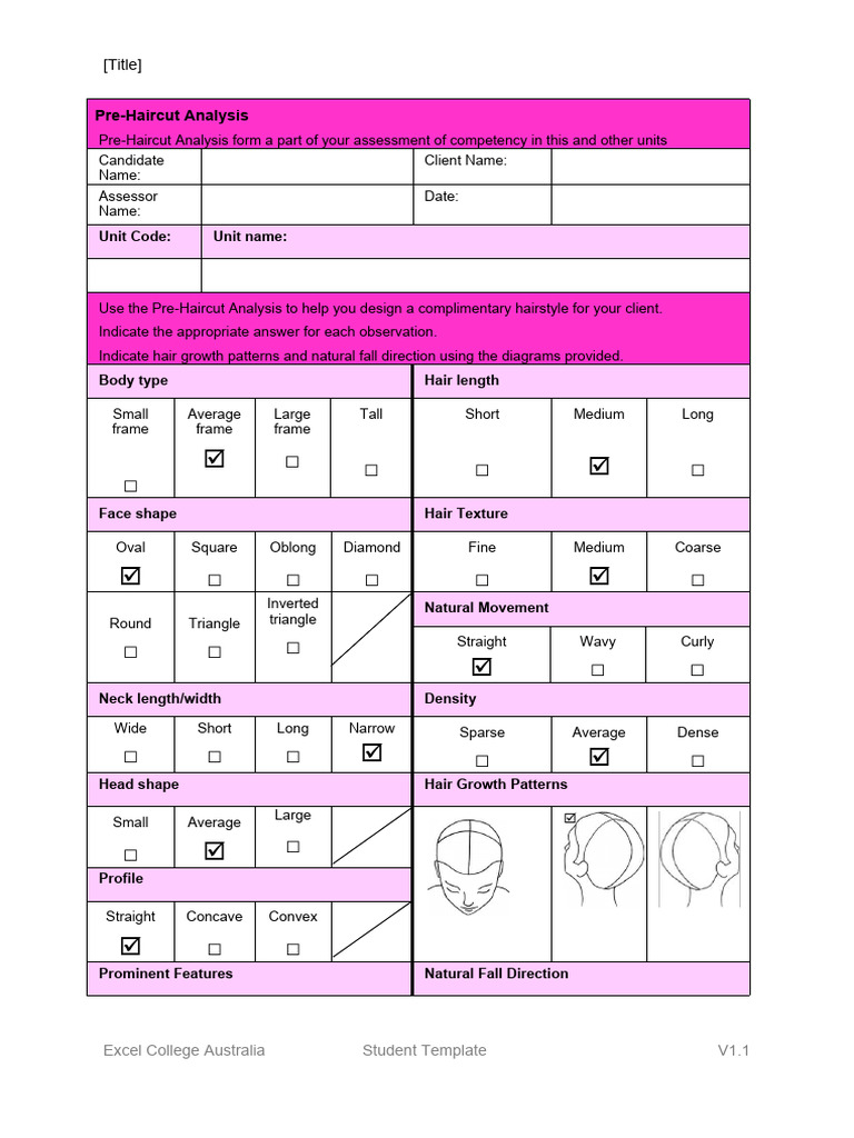 Graduated Haircut Analysis Guide | PDF | Hair | Hairstyle