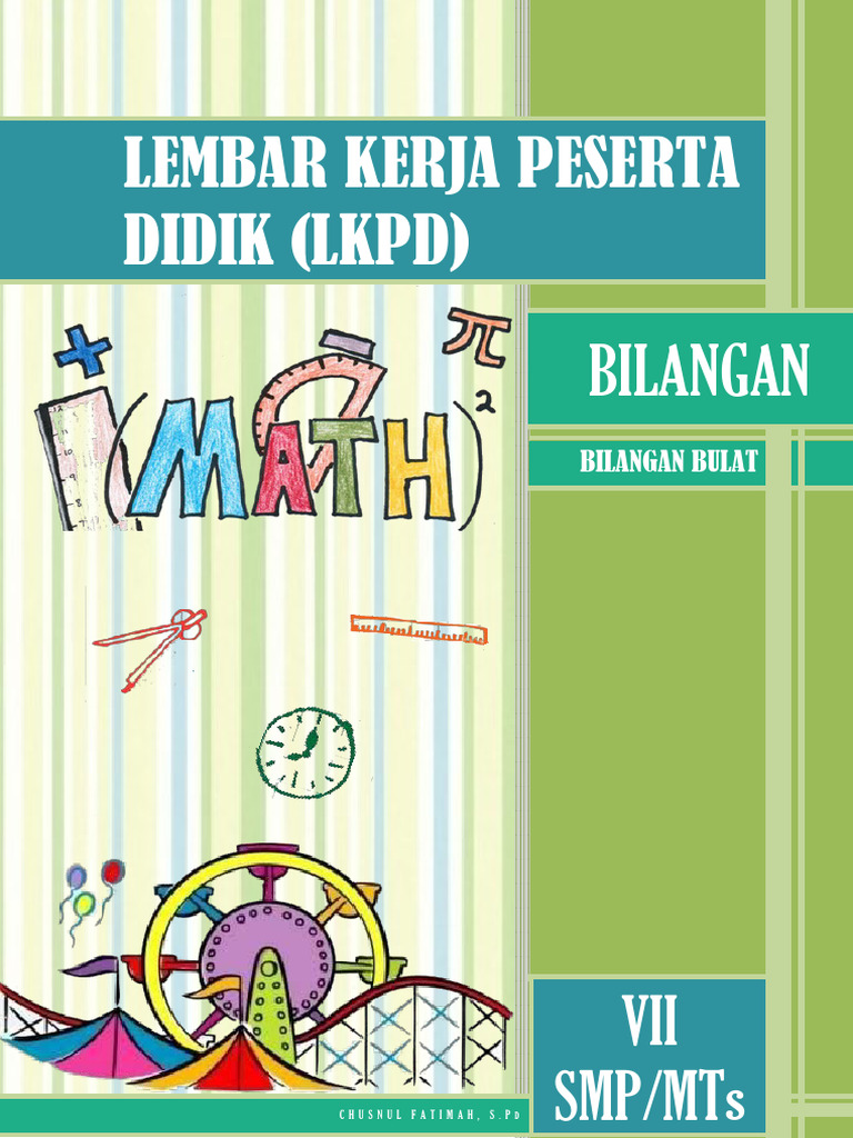 LKPD MA Bilangan Bulat Pertemuan 1 | PDF | Metode & Bahan Ajar