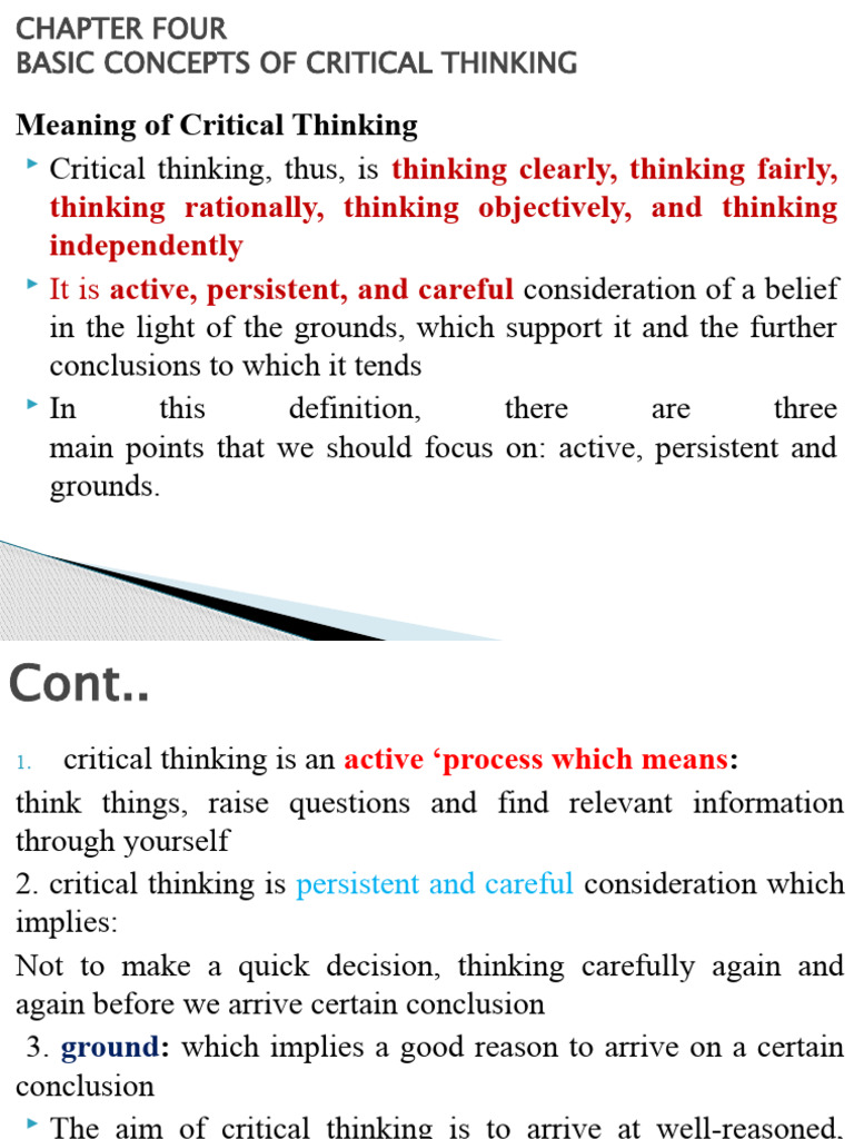Thinking Clearly, Thinking Fairly, Thinking Rationally, Thinking ...