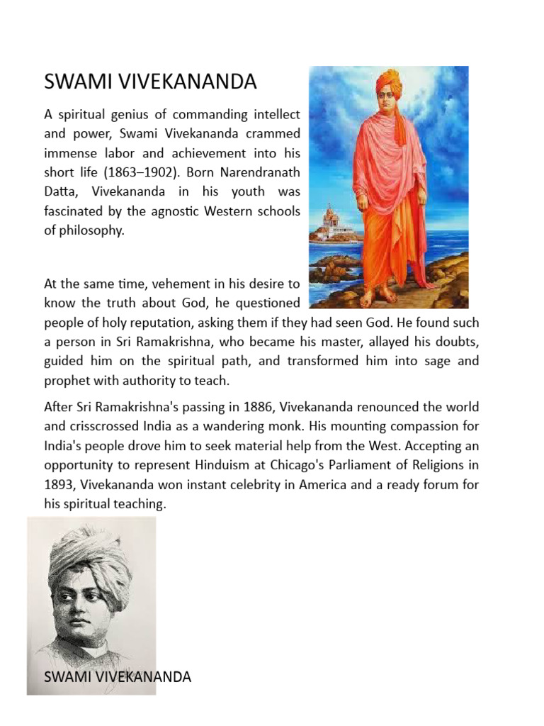 Swami Vivekananda | PDF