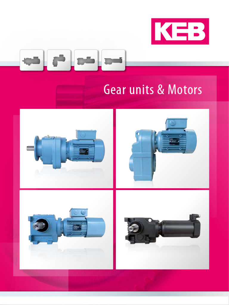 Gear Units & Motors | PDF | Gear | Manufactured Goods
