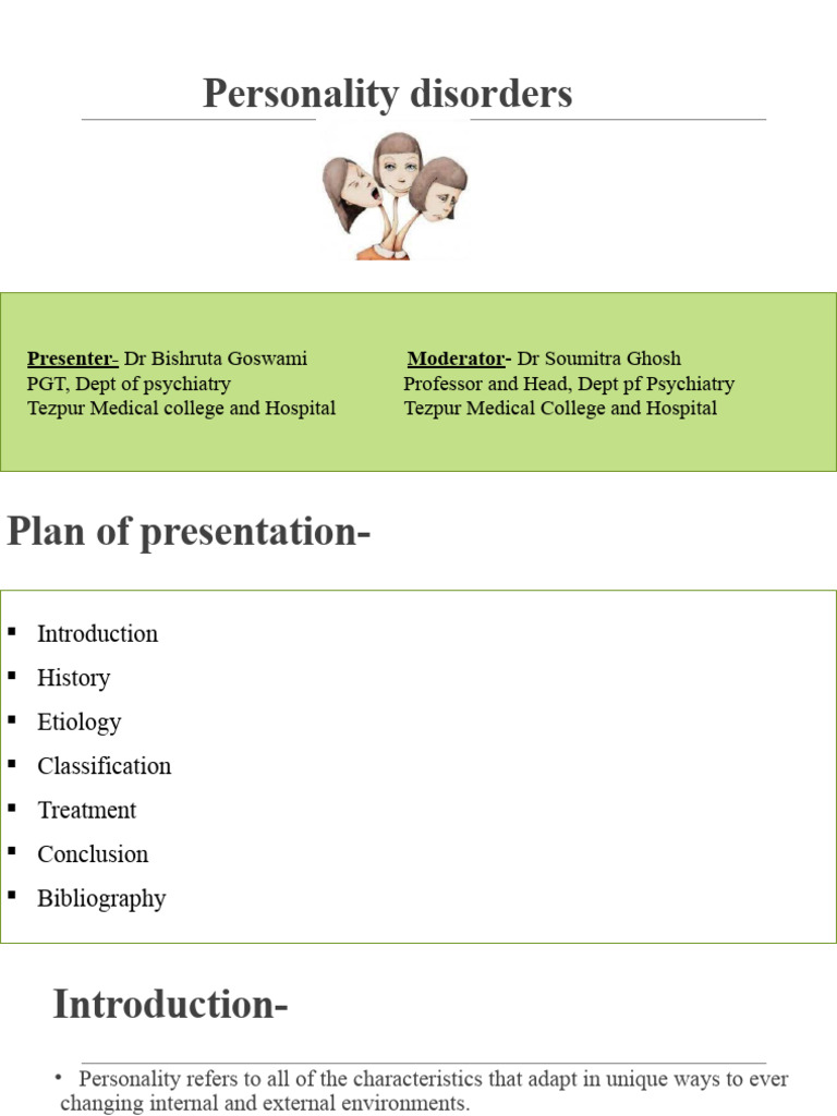Personality Disorders | PDF | Personality Disorder | Psychotherapy