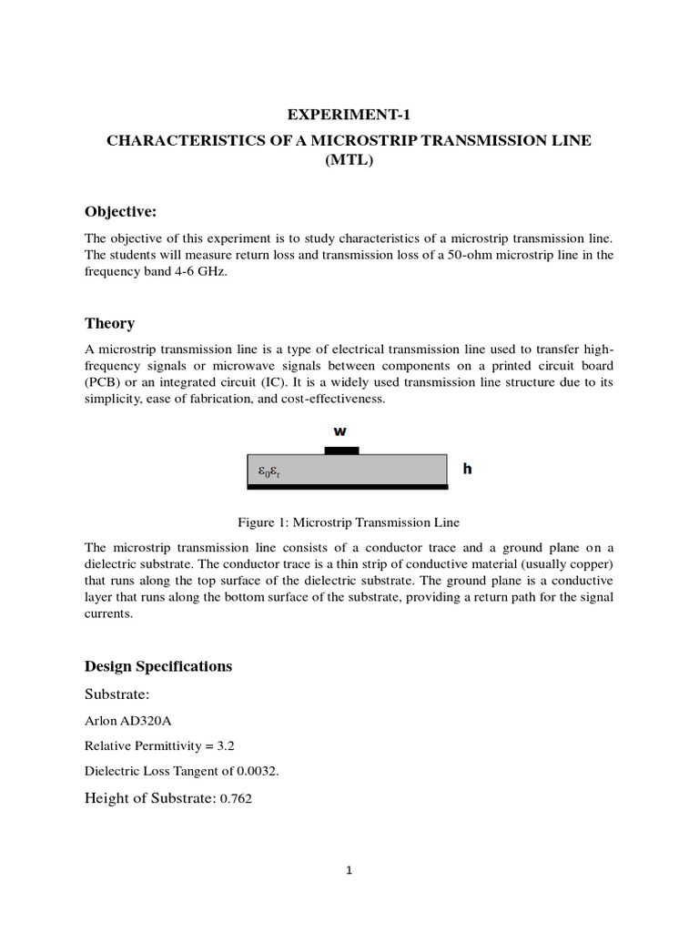 Hfss Edited | PDF | Electronic Filter | Transmission Line