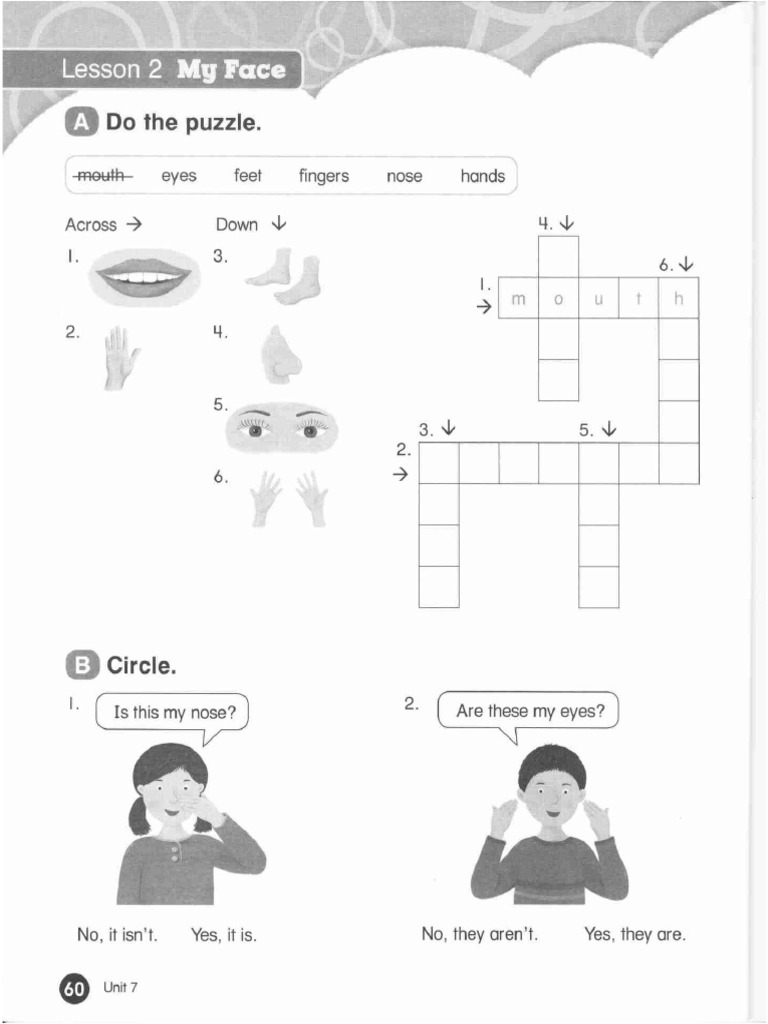 Everybody up 1 u7 lesson 2 | PDF