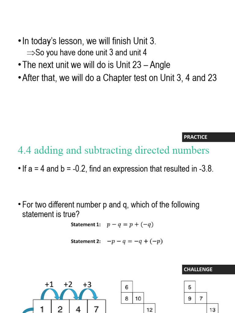 The Four Rule | PDF | Multiplication | Mathematical Notation