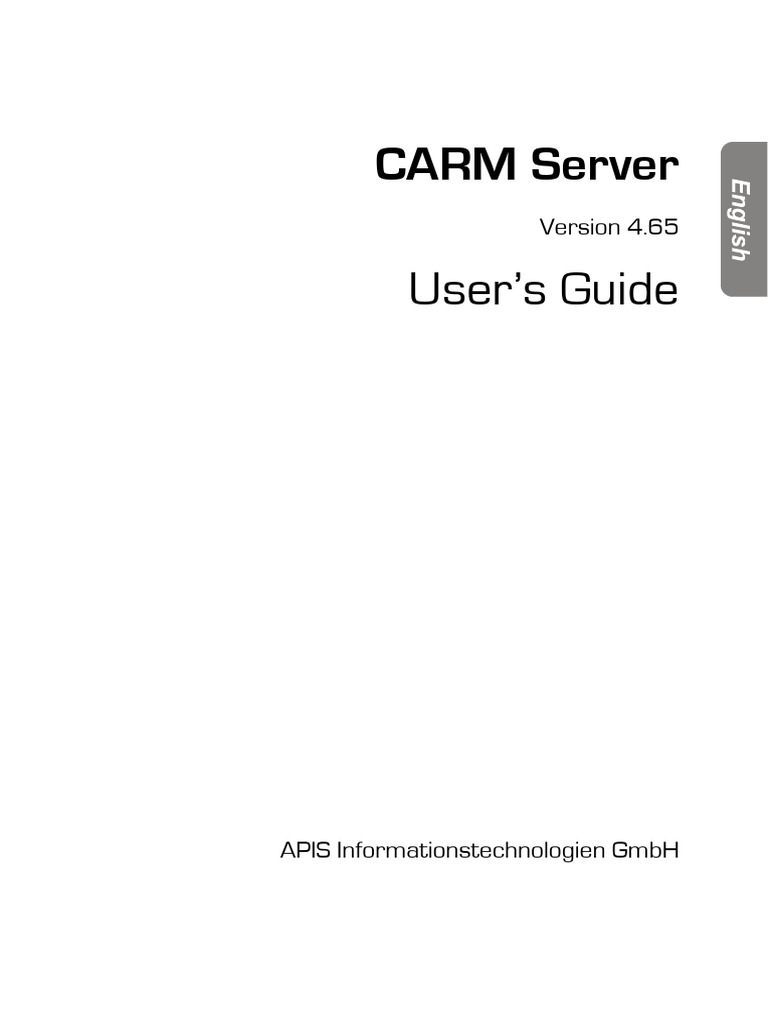 Carm User en | PDF | World Wide Web | Internet & Web