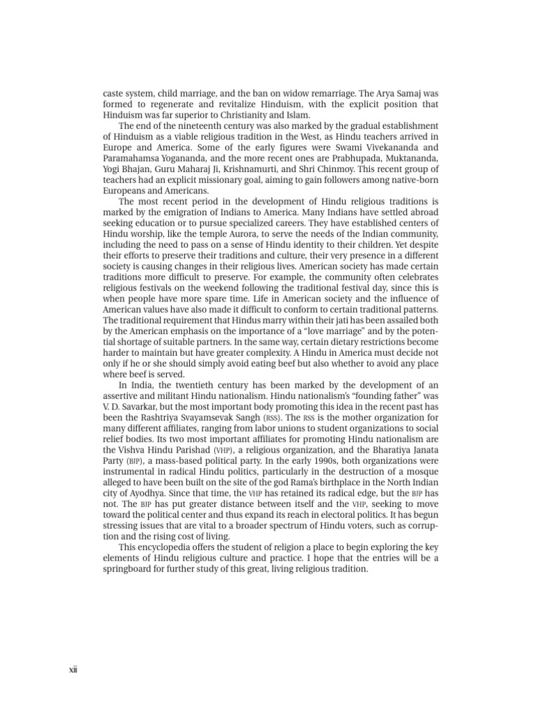 Hinduism: A Comprehensive Guide | PDF | Bharatiya Janata Party | Cost ...
