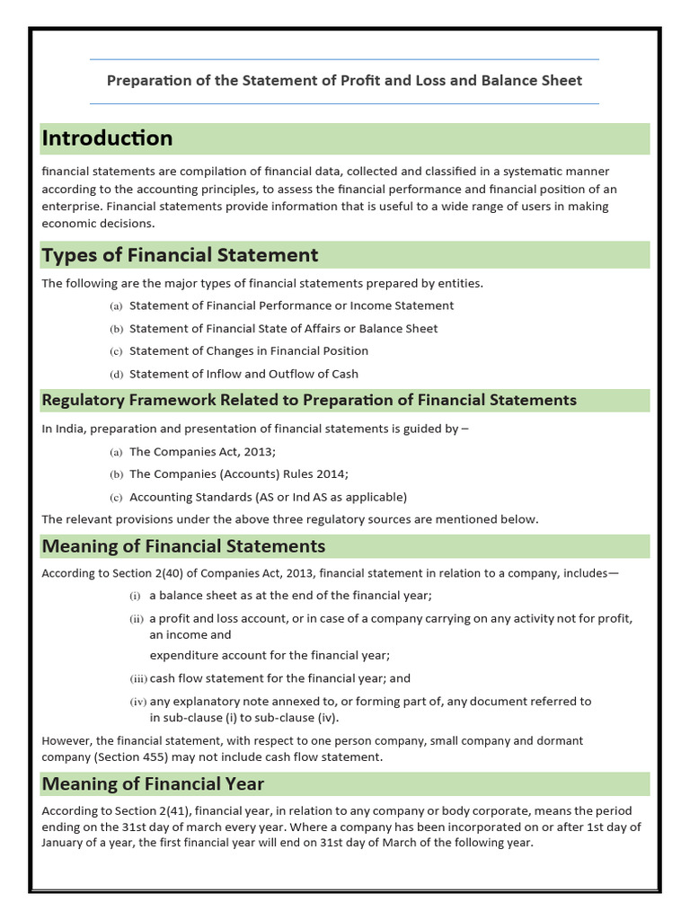 Financial Statement Notes | PDF | Expense | Revenue